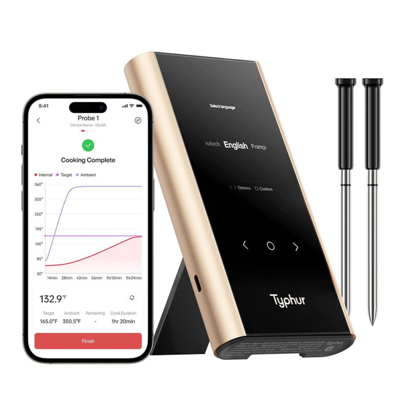 Typhur Sync Gold Dual Review And Rating | Meathead's AmazingRibs.com